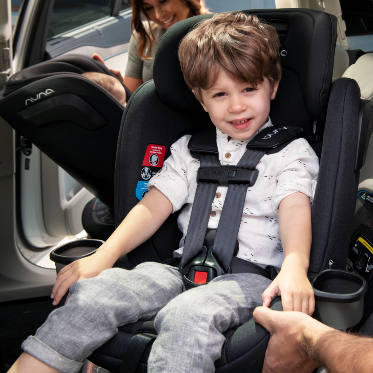 Nuna REVV Rotating Convertible Car Seats | 360° Swivel & GREENGUARD ...