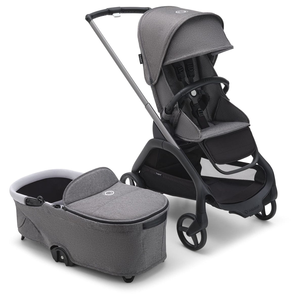 Bugaboo Dragonfly Complete Lightweight Compact Stroller + Bassinet - G ...